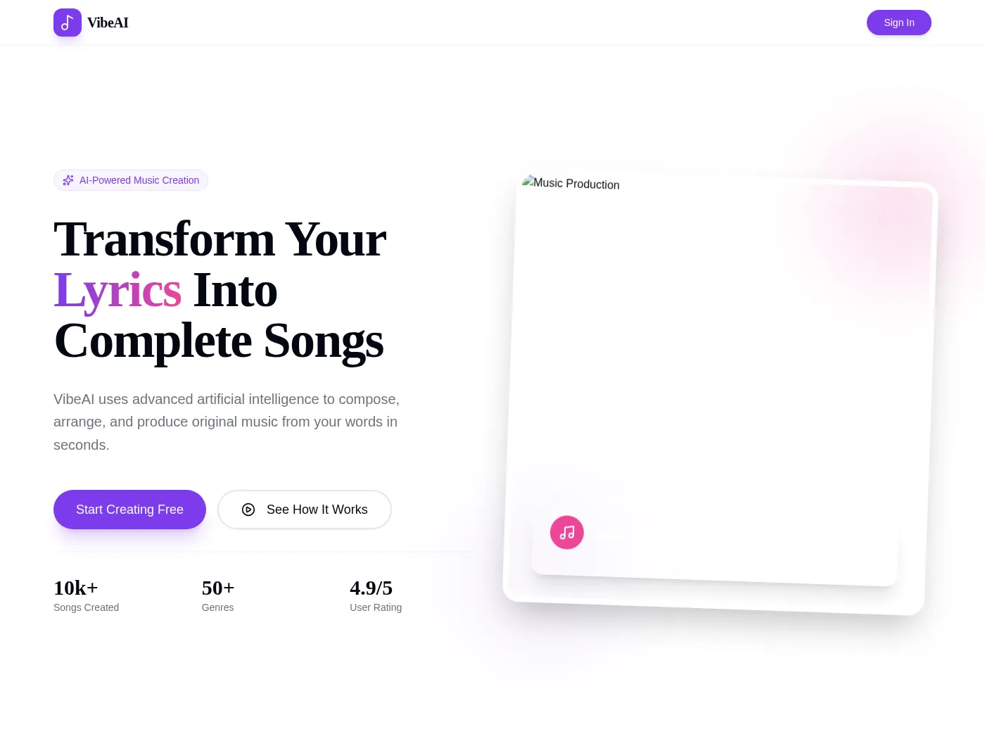 AI Song Generator