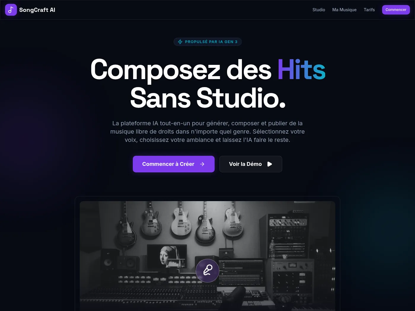 SongCraft AI Studio