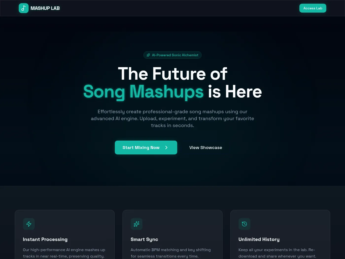 AI Song Mashup Lab