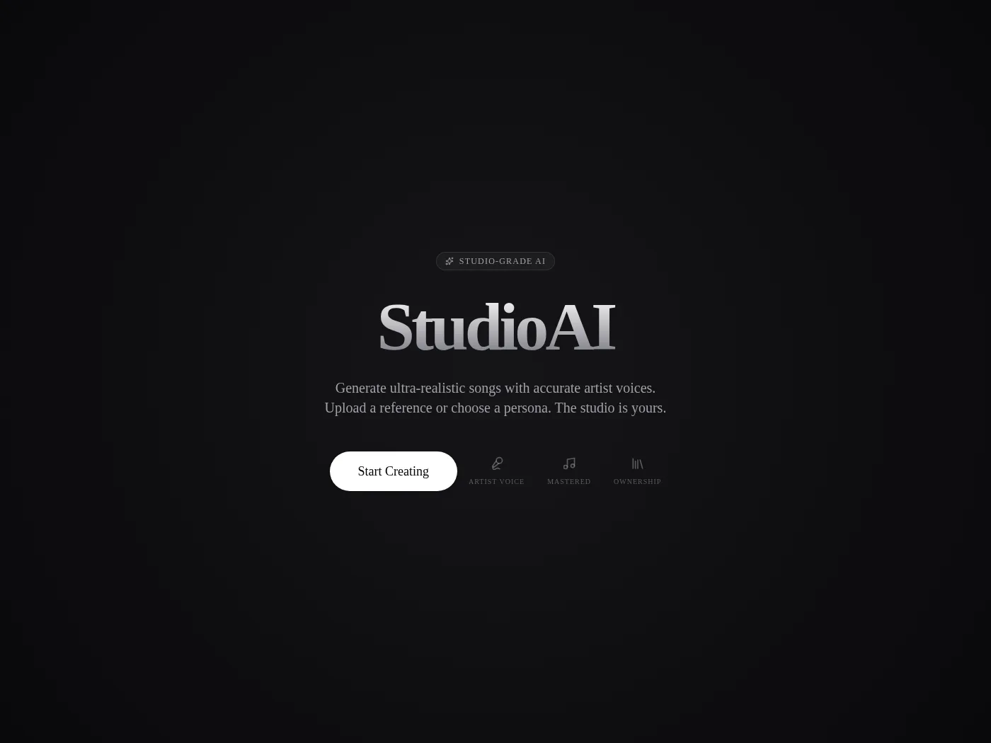 StudioAI Song Generator