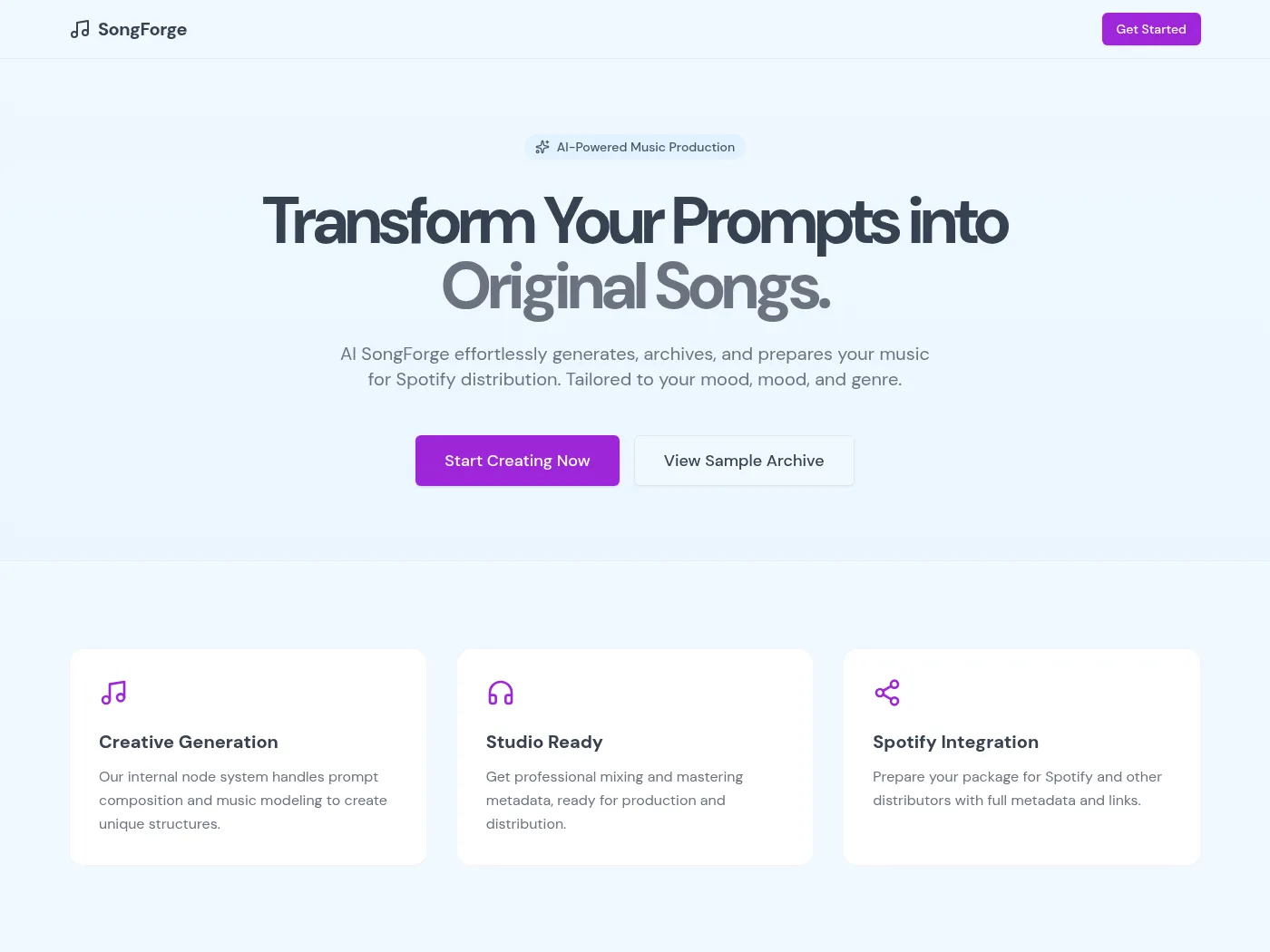 AI SongForge