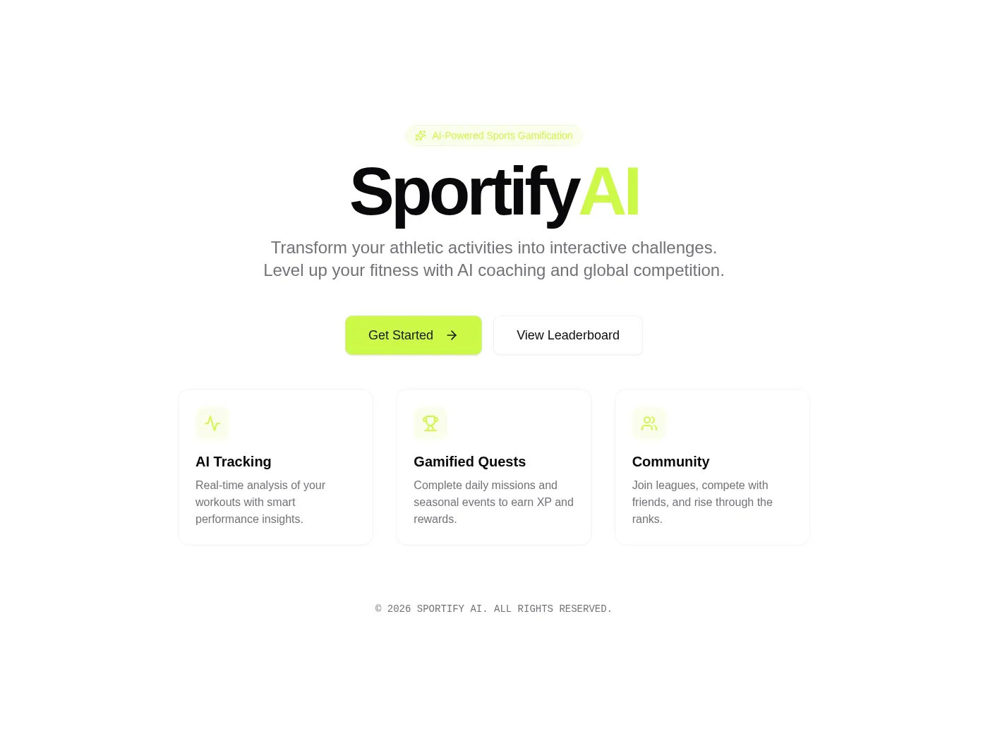SportifyAI
