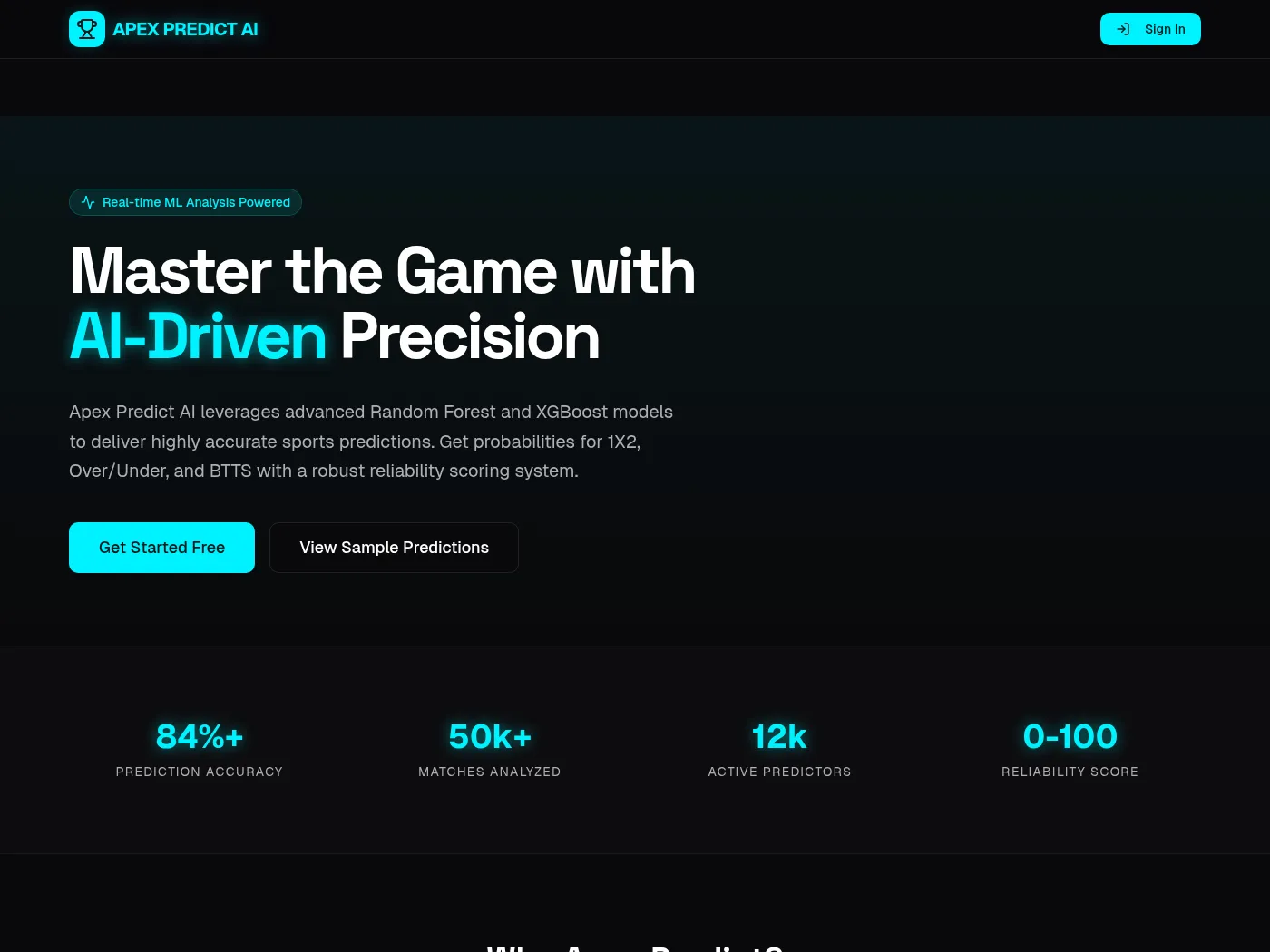 AI Sports Predictor