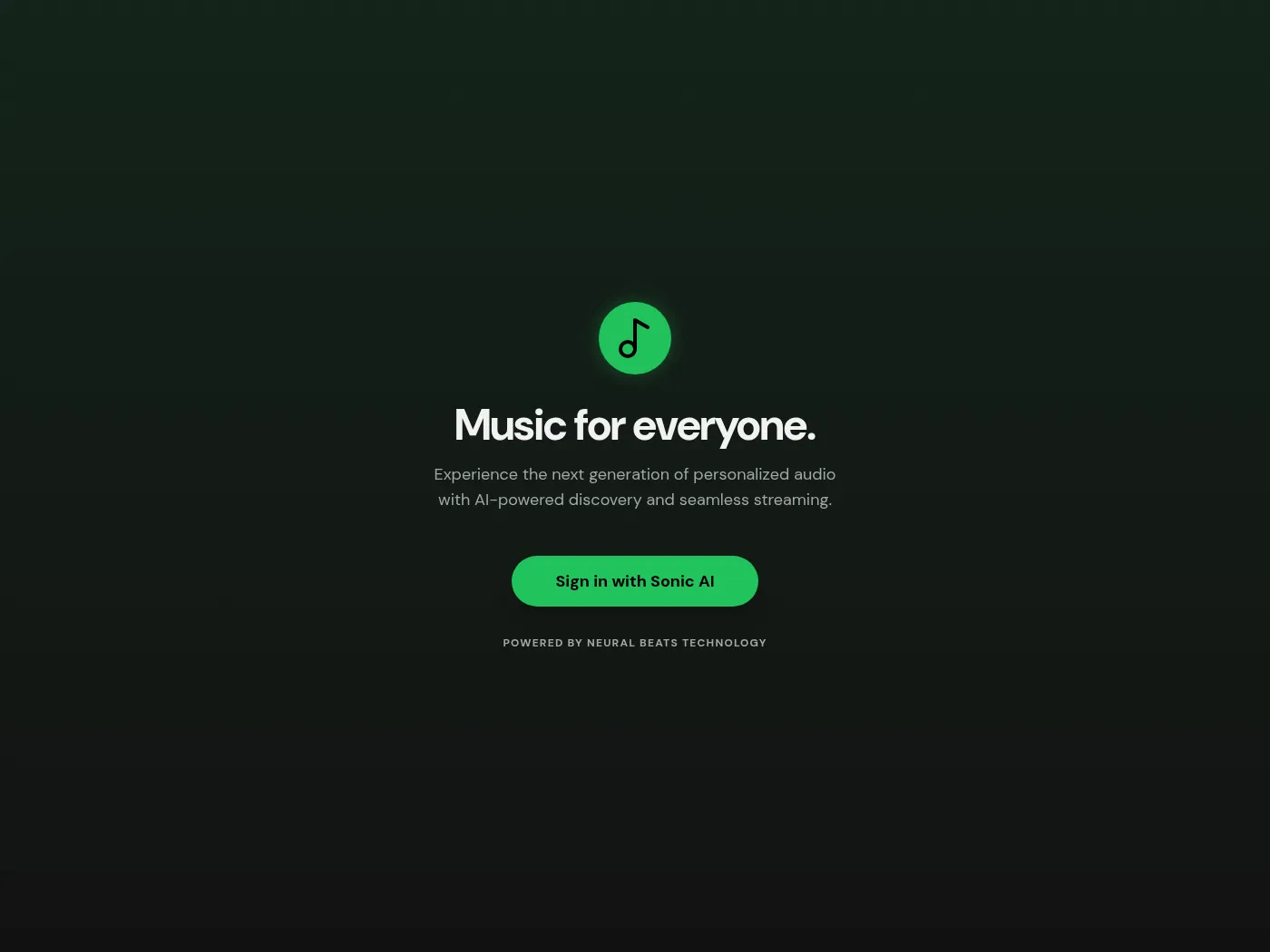 AI Spotify Clone