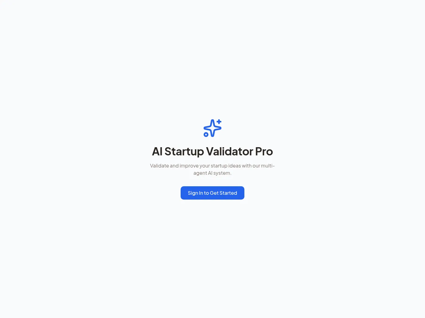 AI Startup Validator Pro