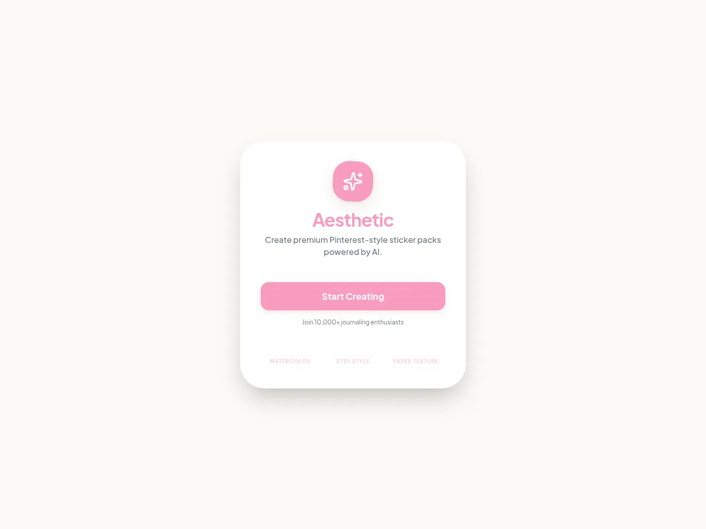Pinterest Sticker Studio