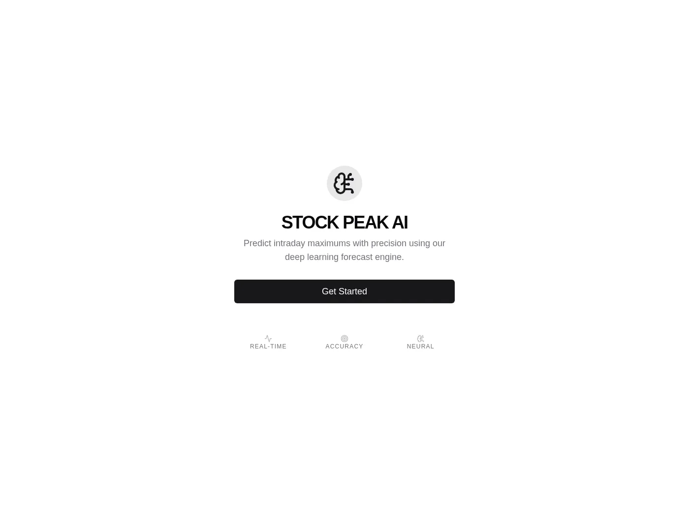 AI Stock Peak Predictor