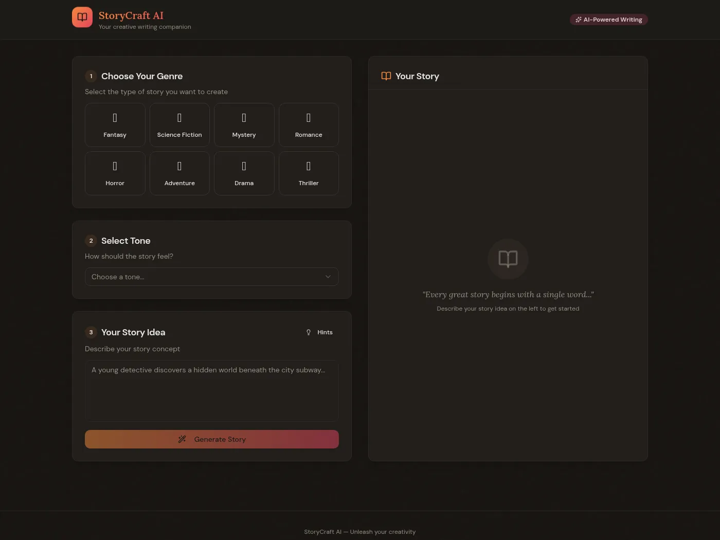 StoryCraft AI