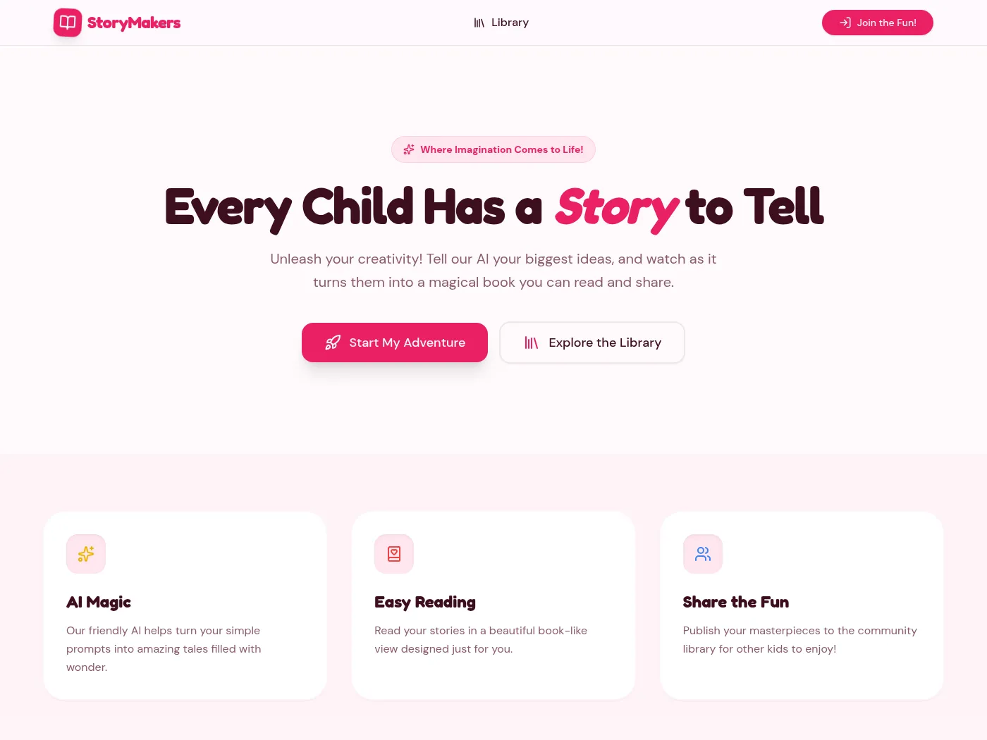StoryMakers AI