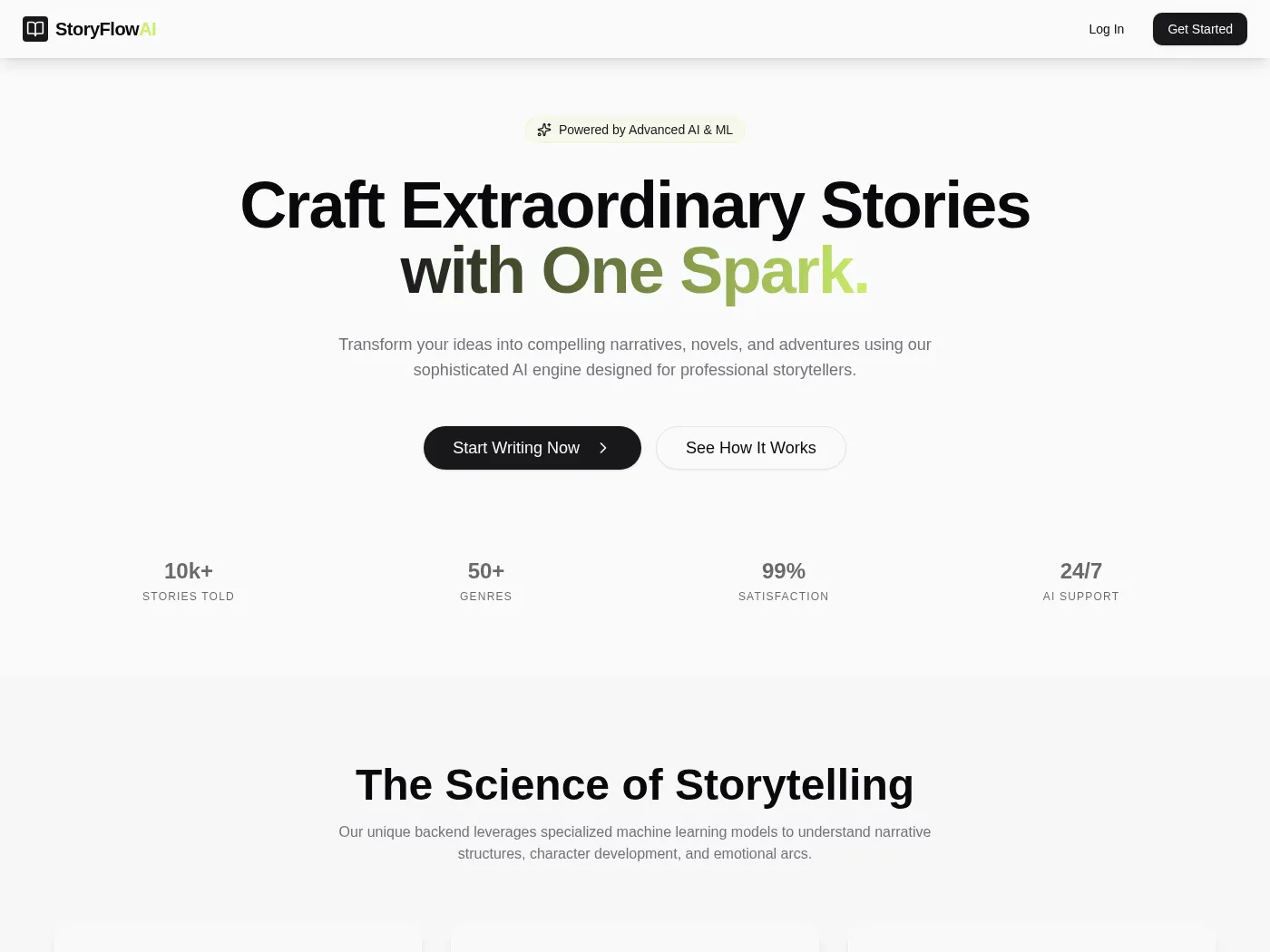 AI Storyteller SaaS