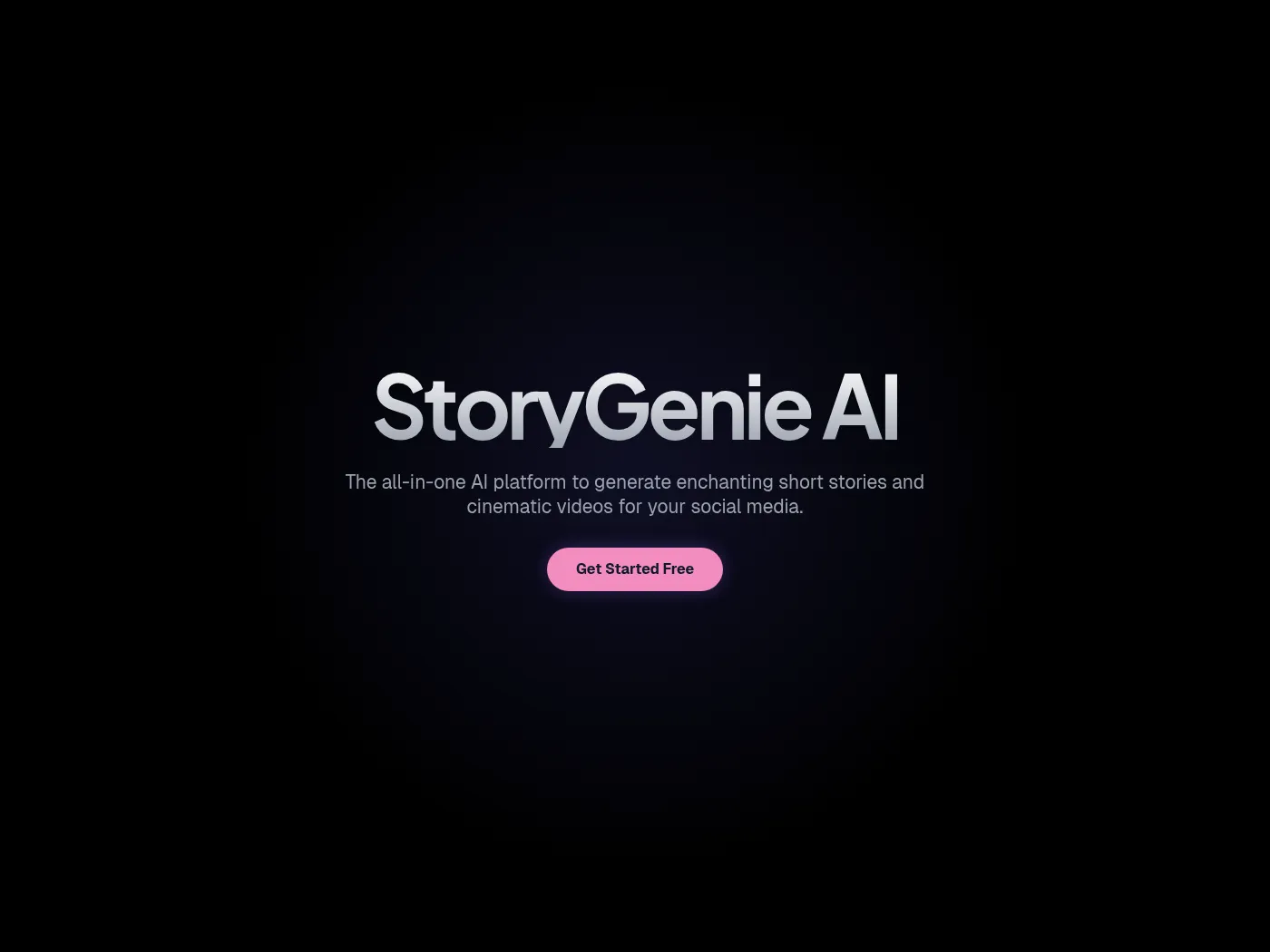 StoryGenie AI