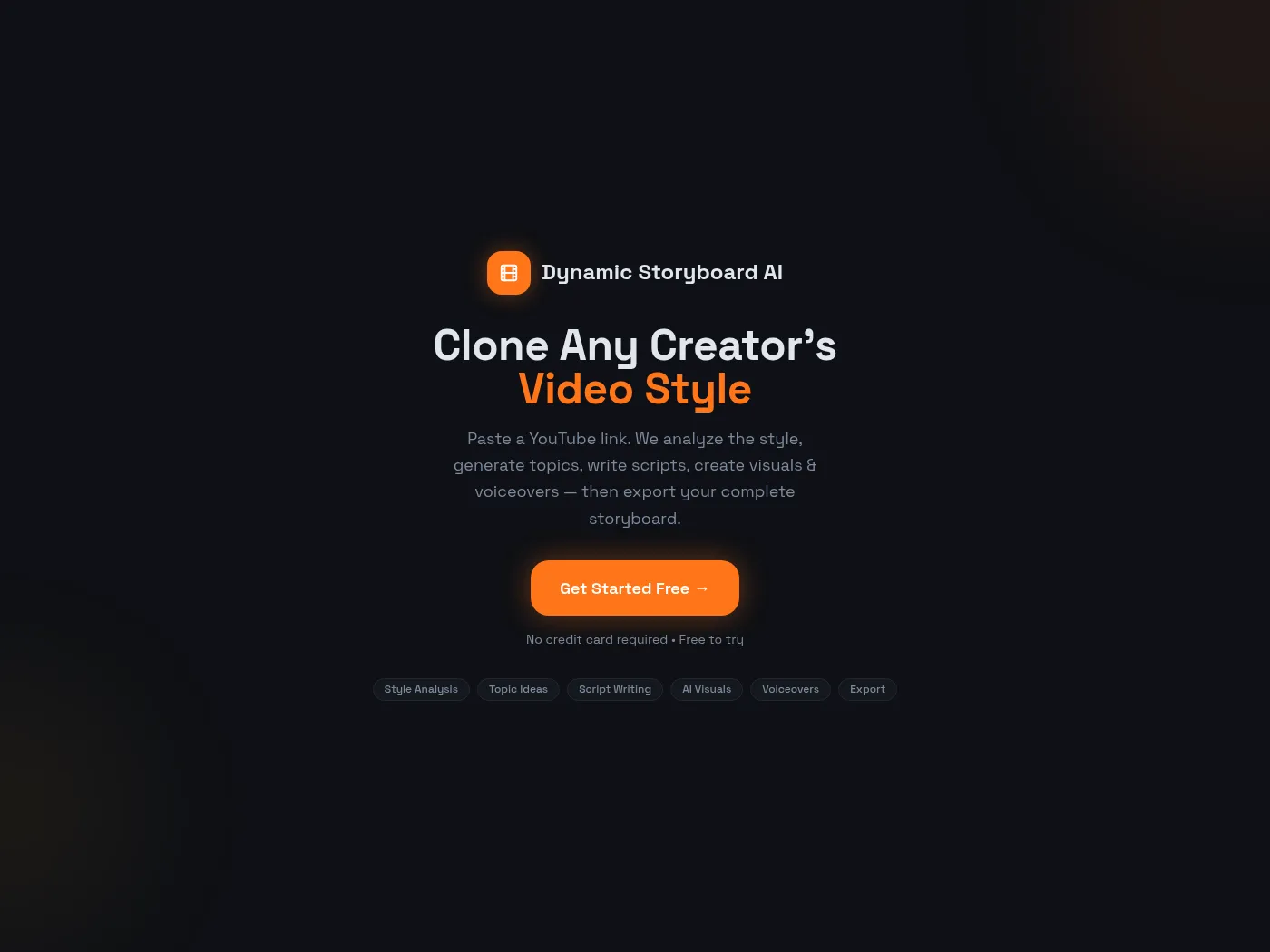 Dynamic Storyboard AI