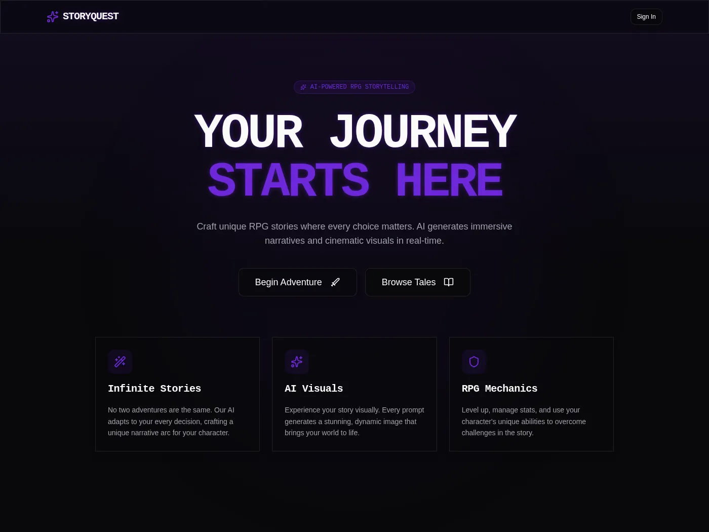 AI StoryQuest RPG