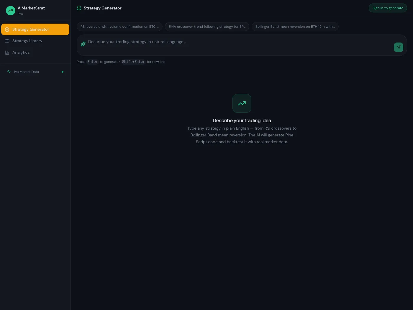 AIMarketStrat Pro