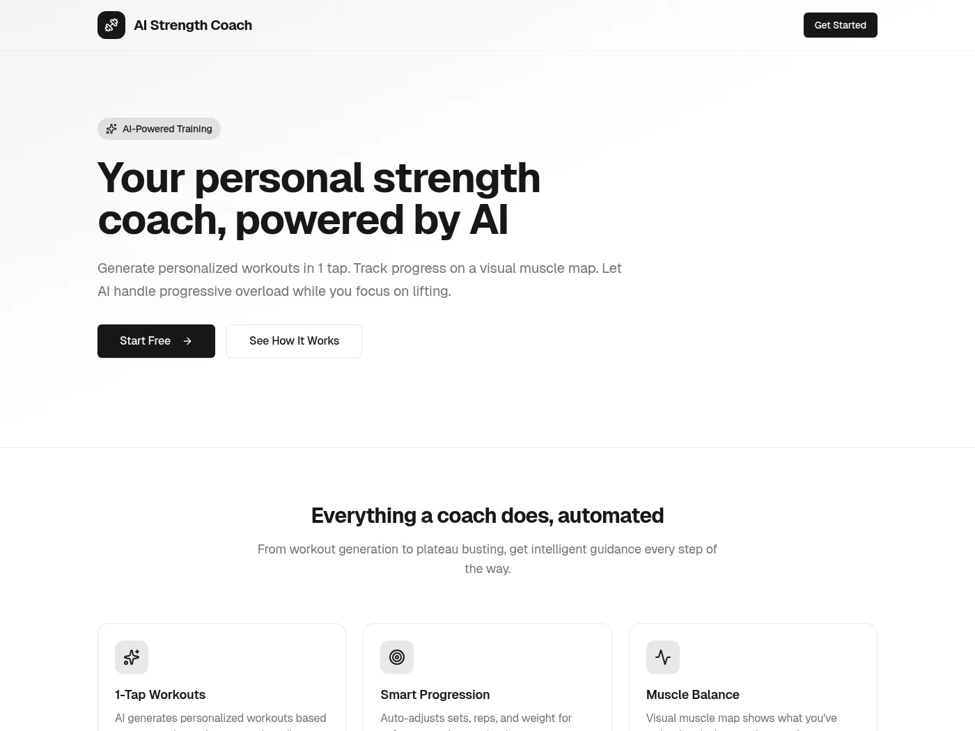 AI Strength Coach