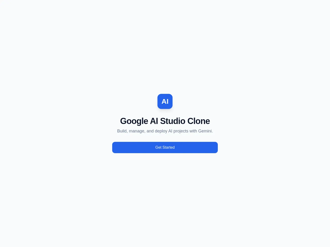 AI Studio Clone