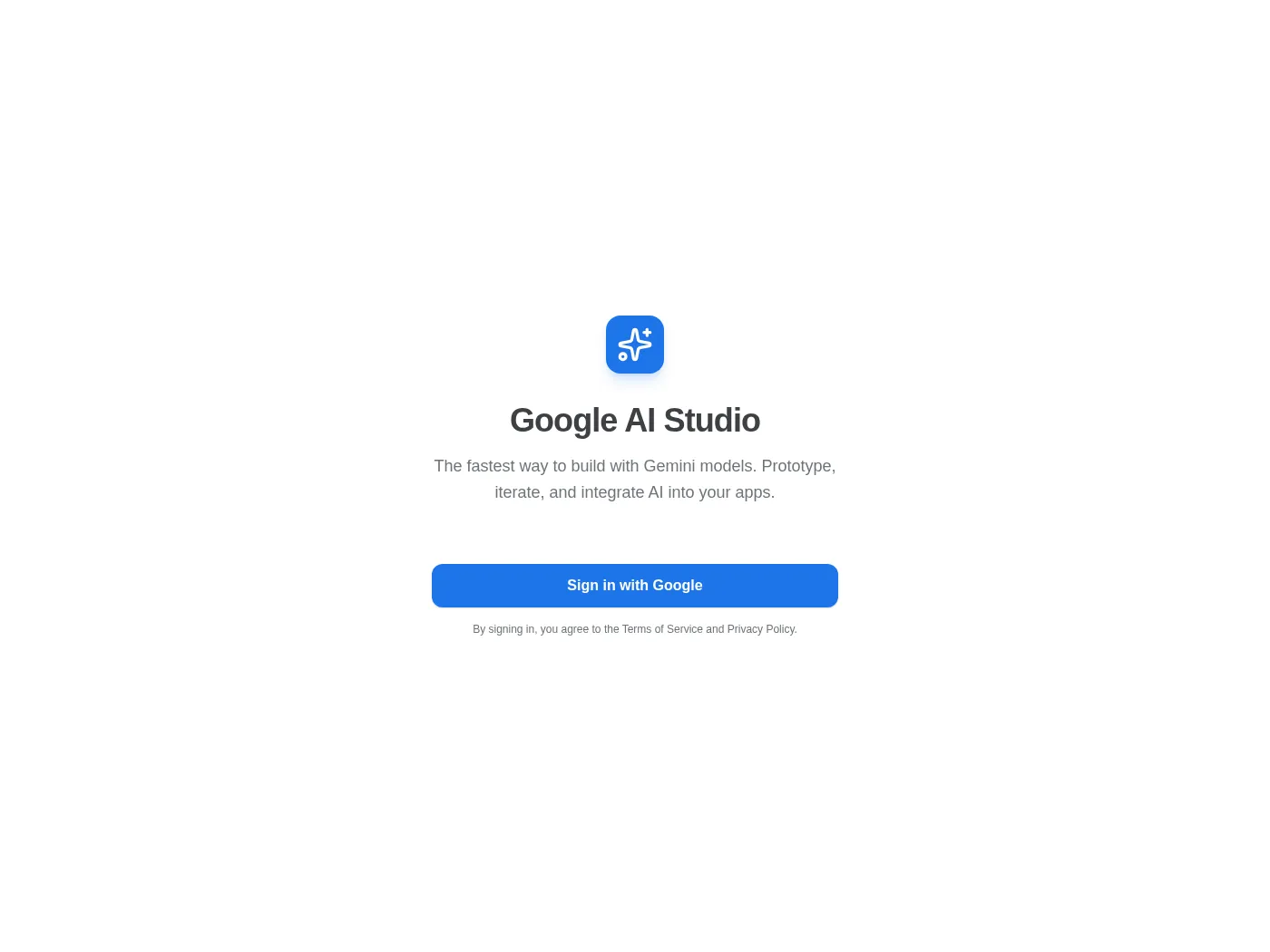 AI Studio Clone