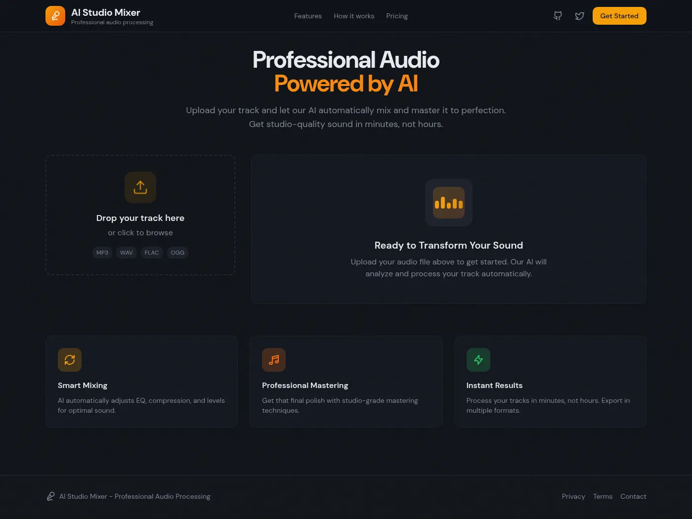 AI Studio Mixer