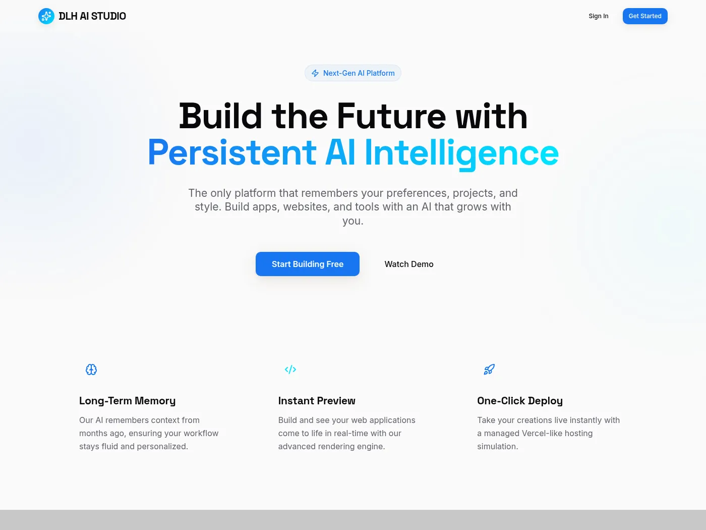DLH AI Studio