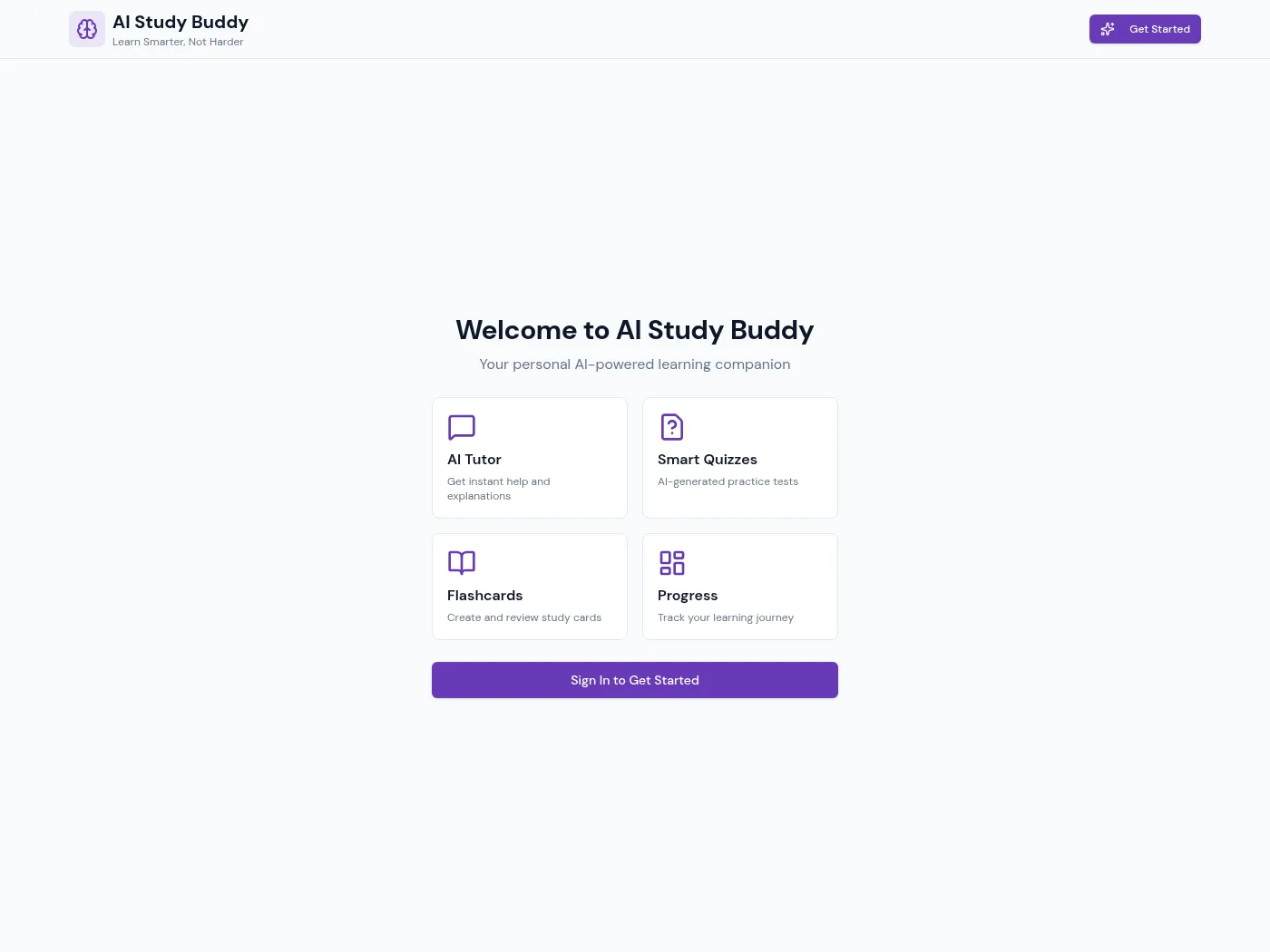 AI Study Buddy