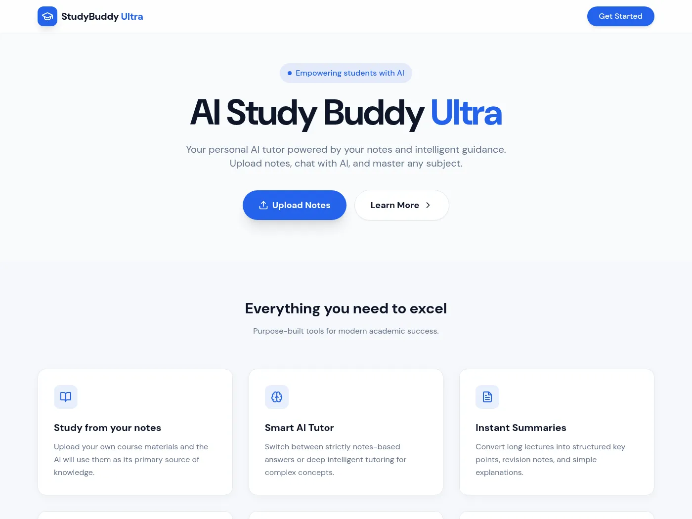 AI Study Buddy Ultra