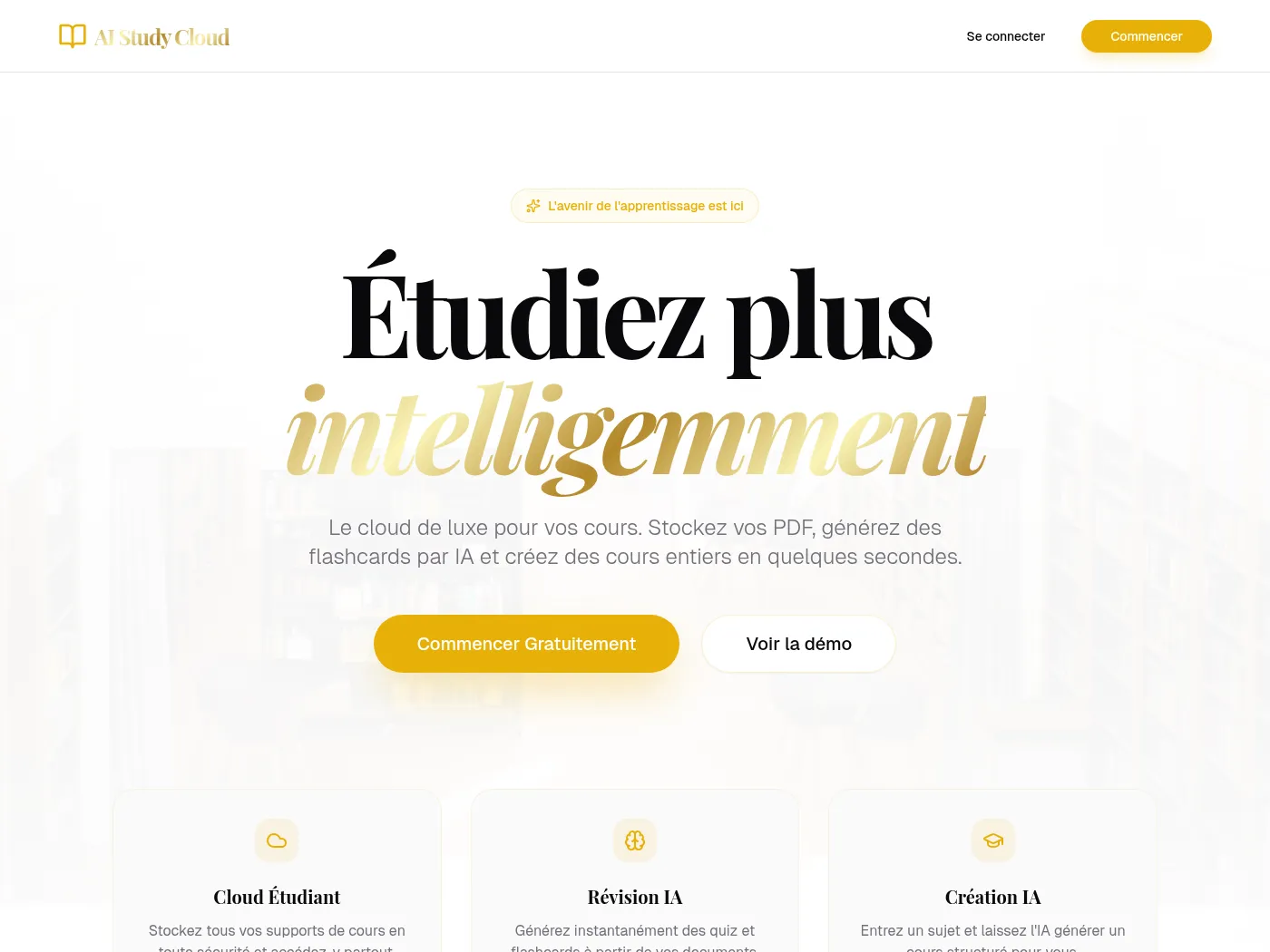 AI Study Cloud