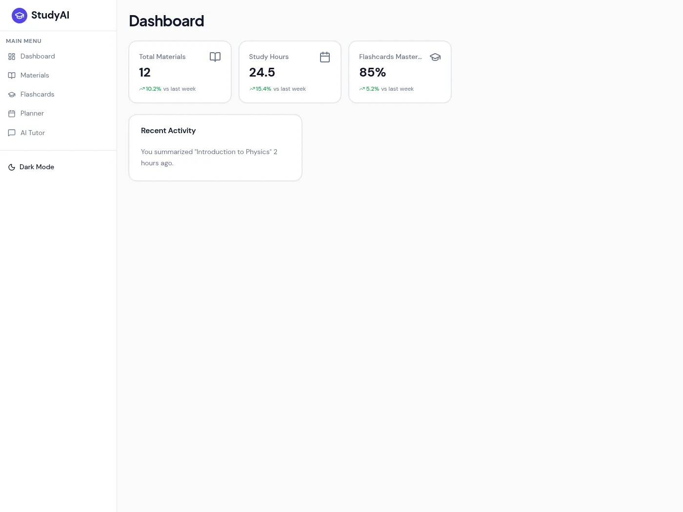 StudyAI Student Assistant