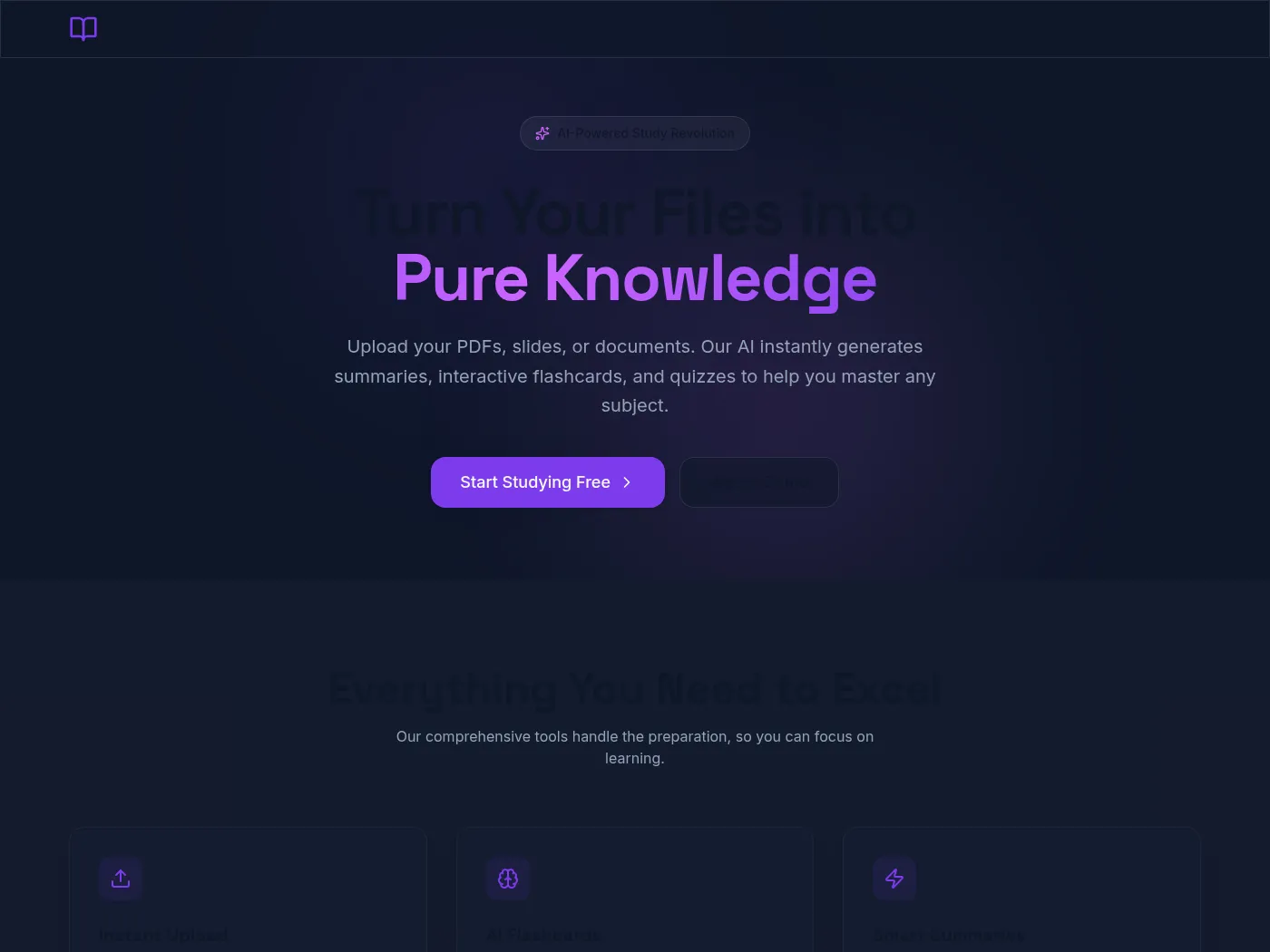 AI Study Dashboard