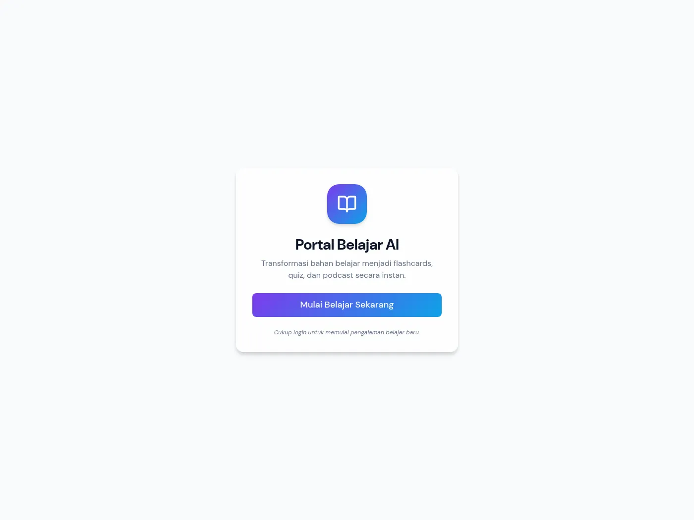 AI Study Portal