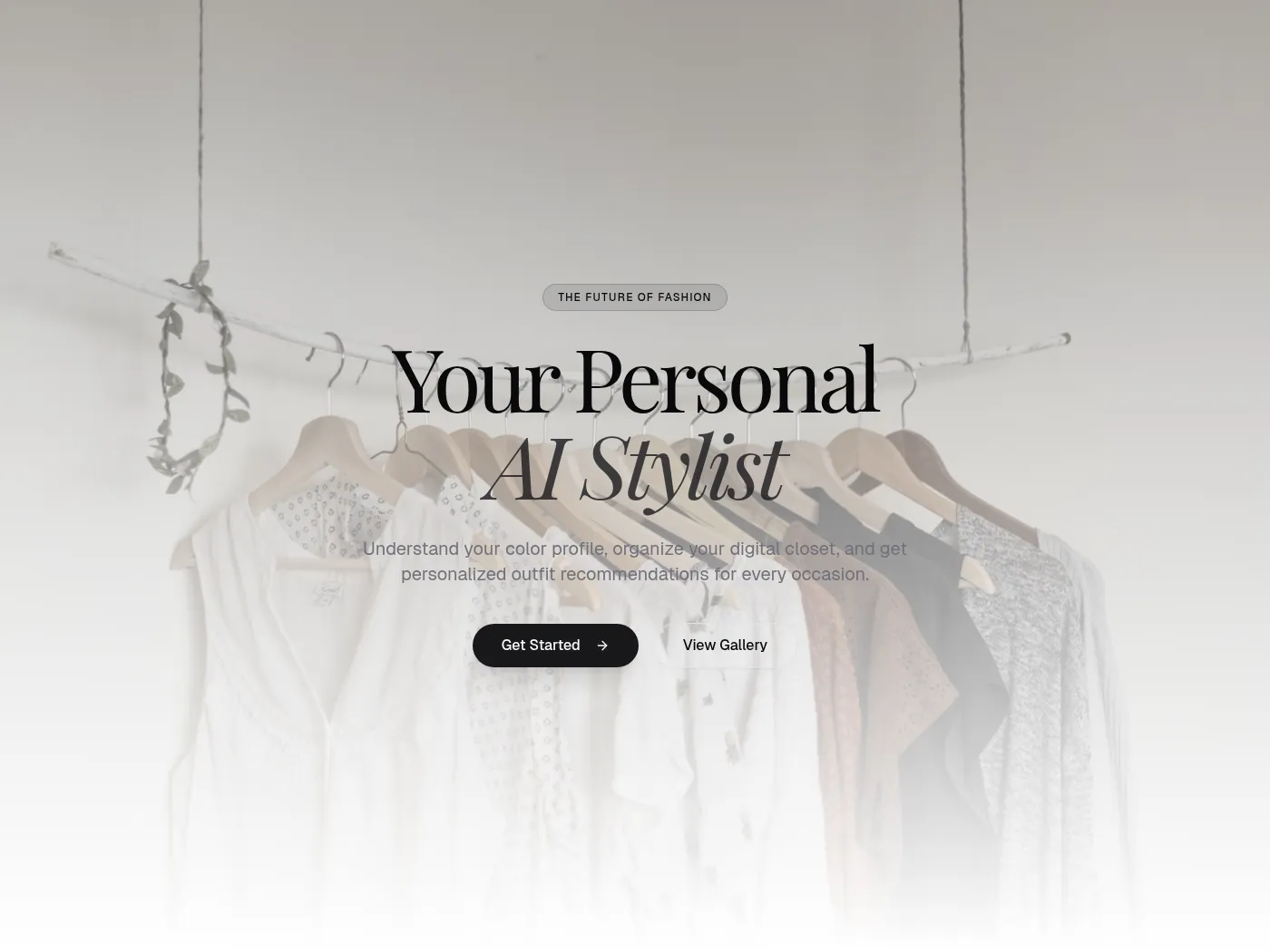 AI Stylist Closet