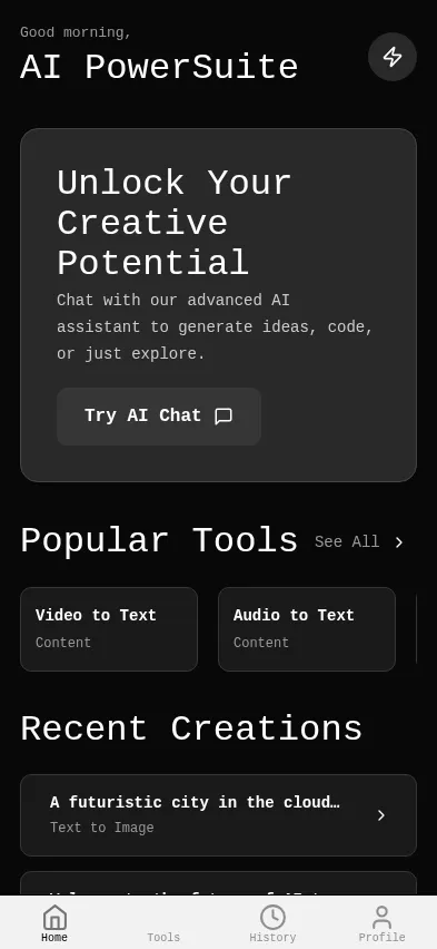 AI PowerSuite Mobile