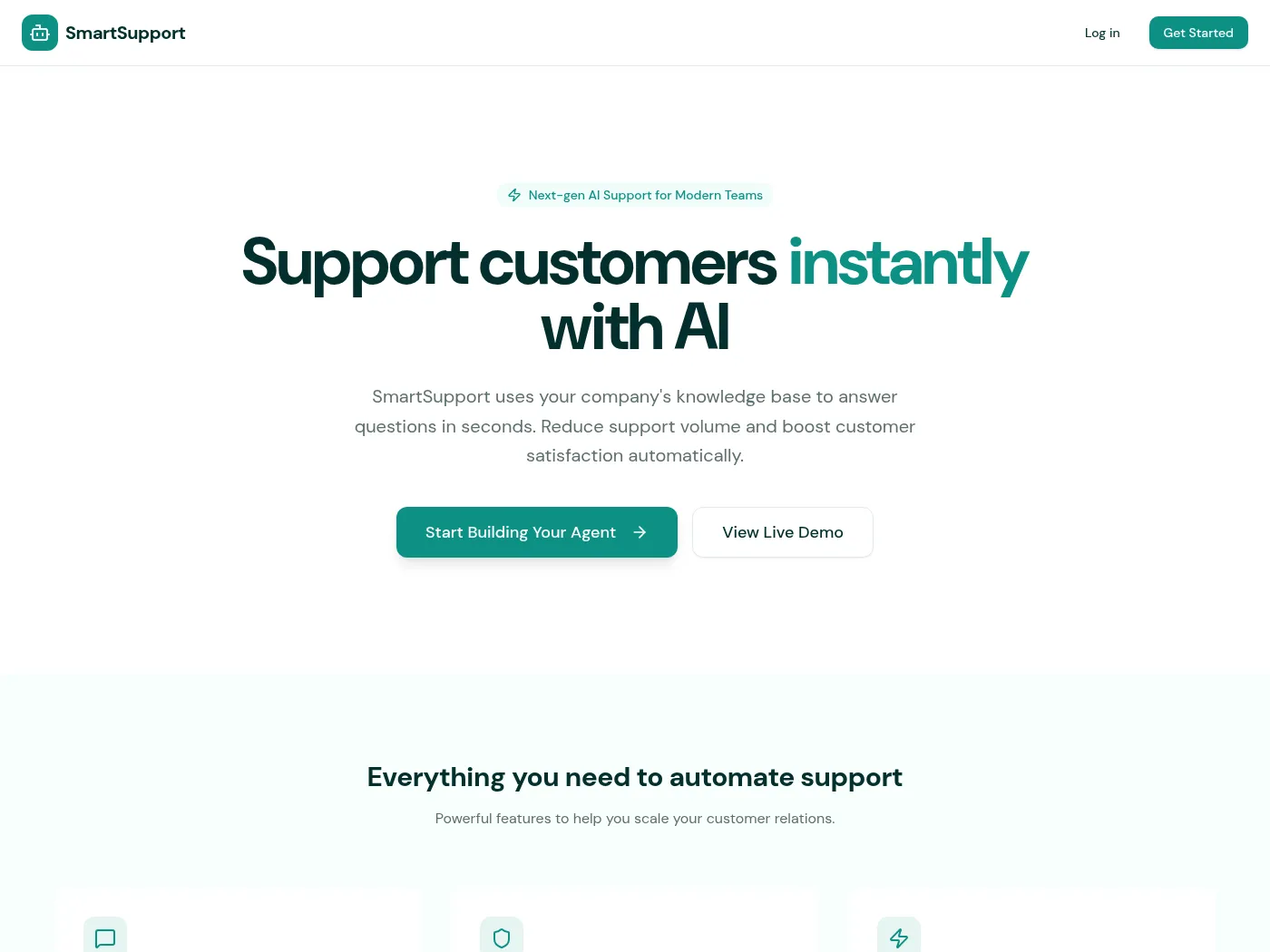 SmartSupport Agent