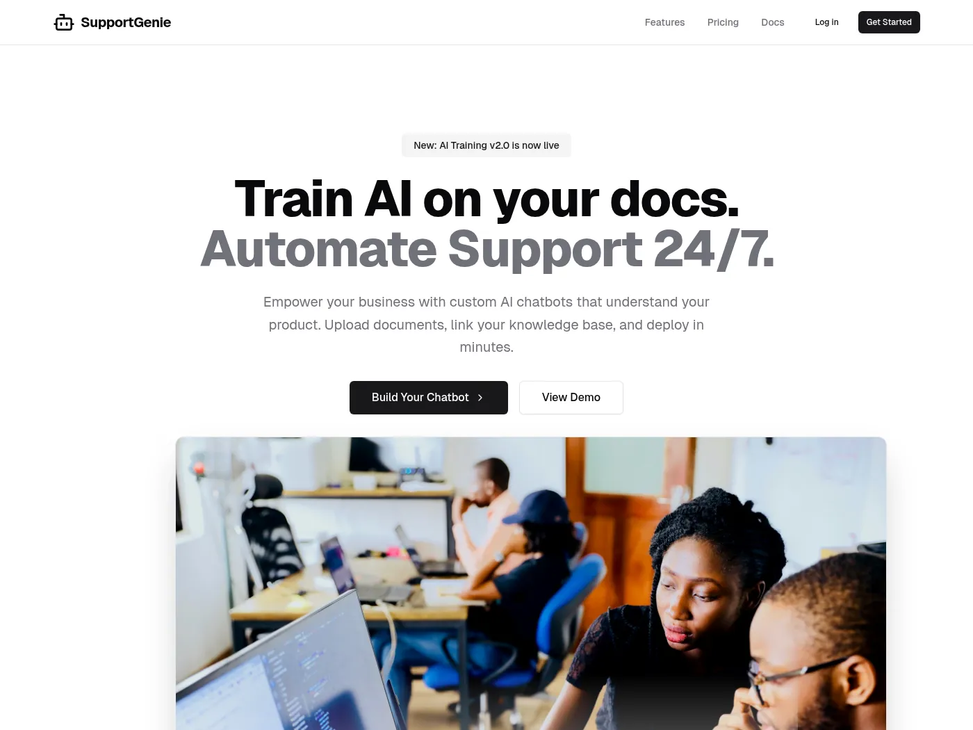 SupportGenie Platform