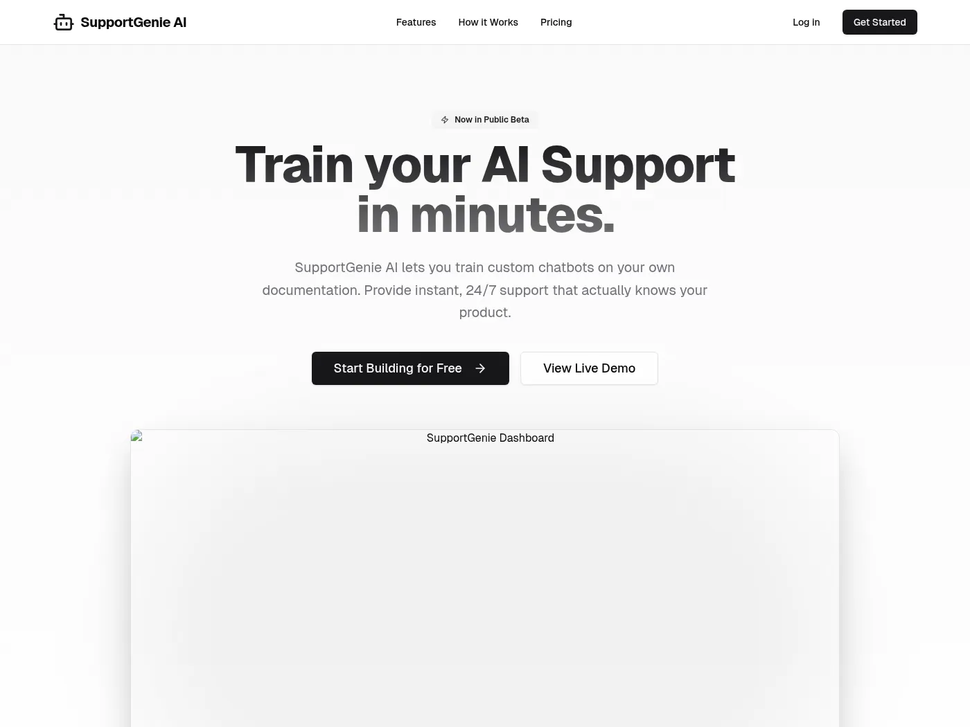 SupportGenie AI Platform