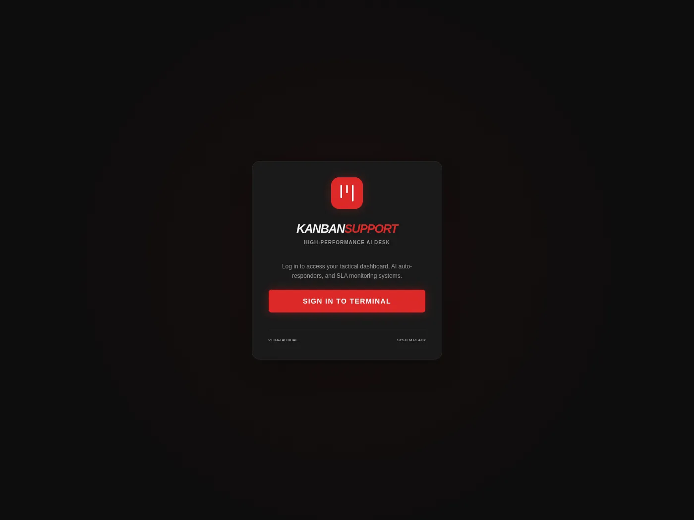 KanbanSupport AI Desk