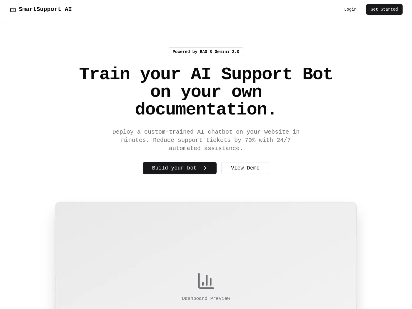 SmartSupport AI Chatbot