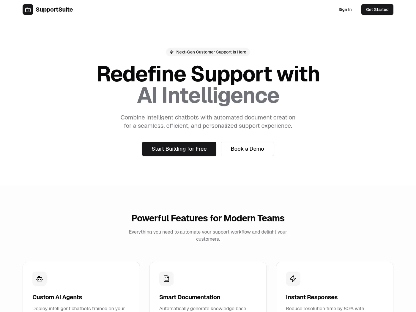 AI Support Suite