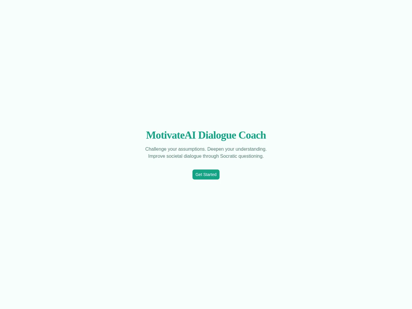 MotivateAI Dialogue Coach