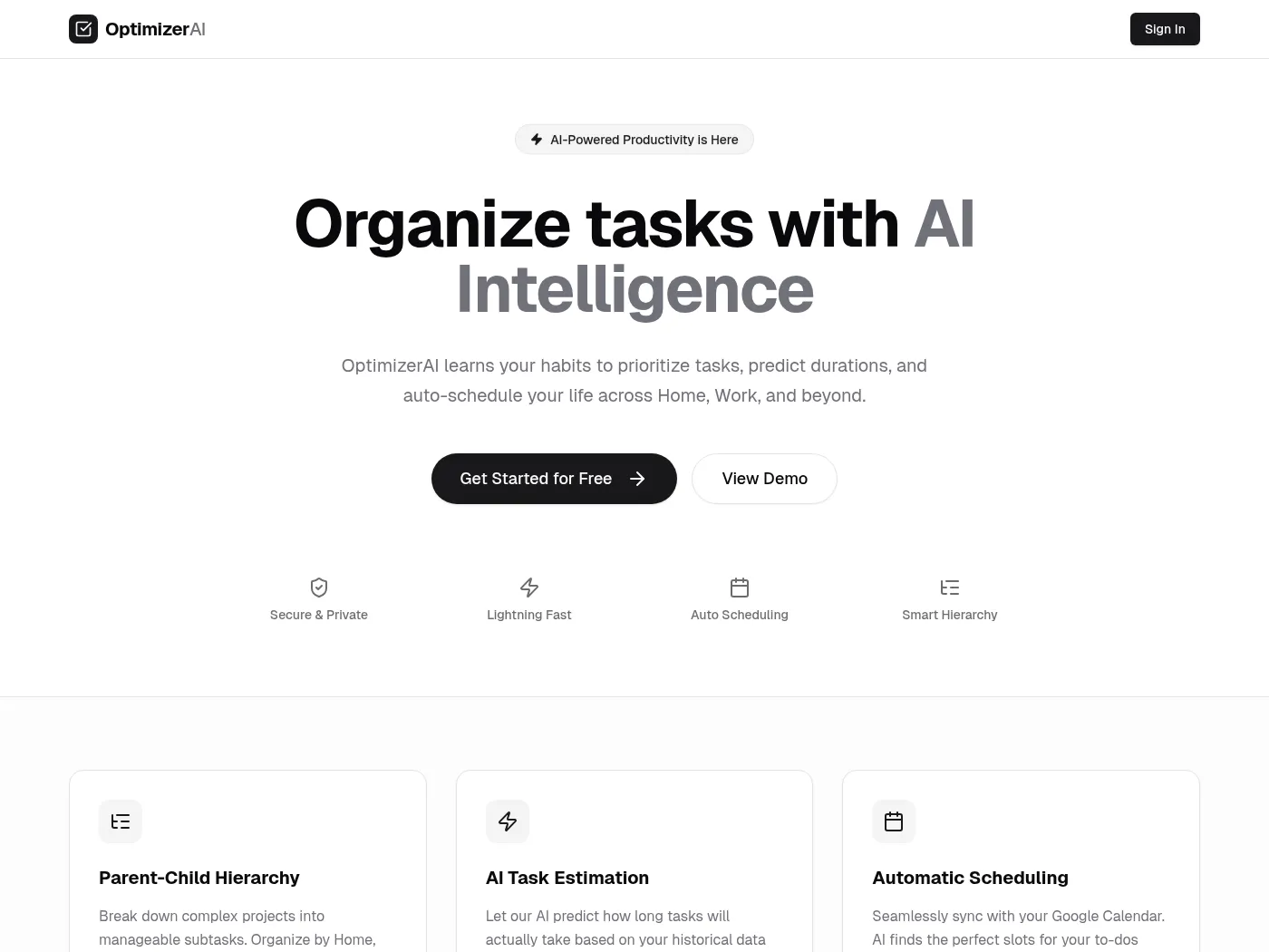AI Task Optimizer