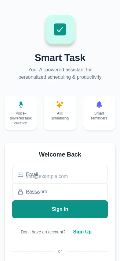 Smart Task AI Assistant