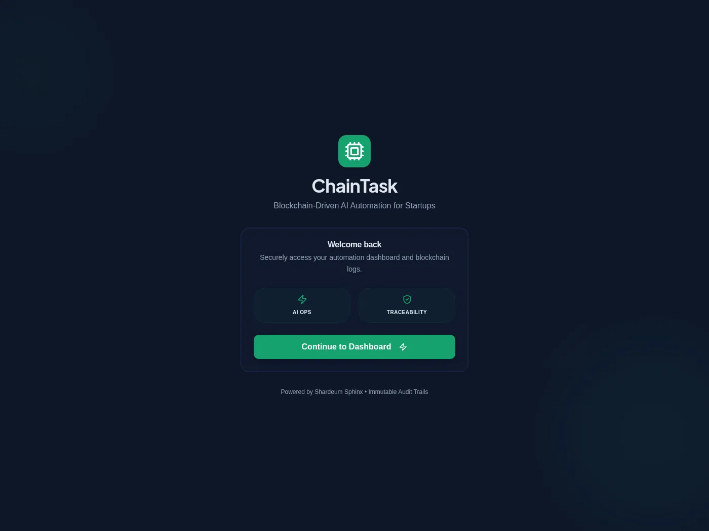 ChainTask Automator