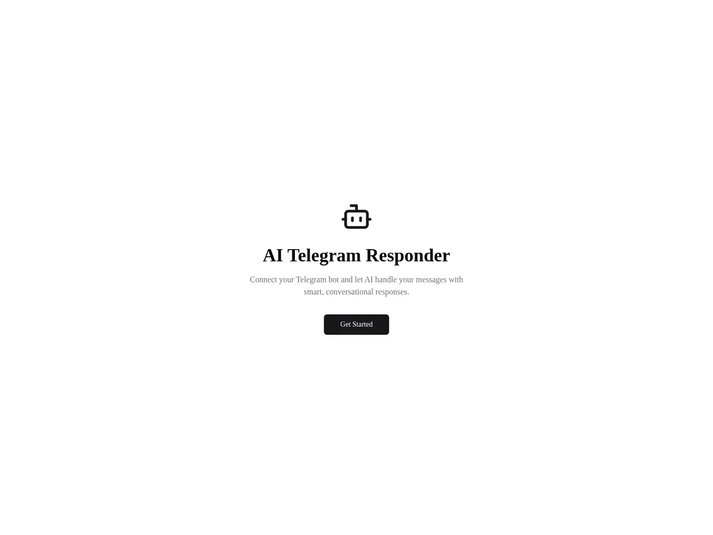 AI Telegram Responder