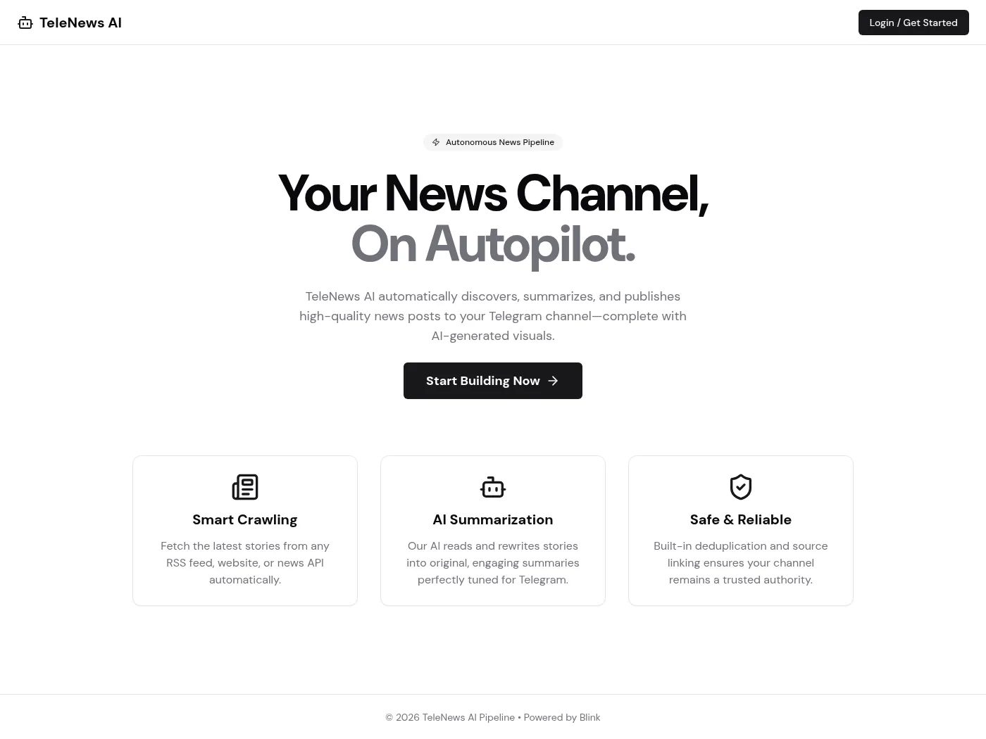 TeleNews AI Pipeline