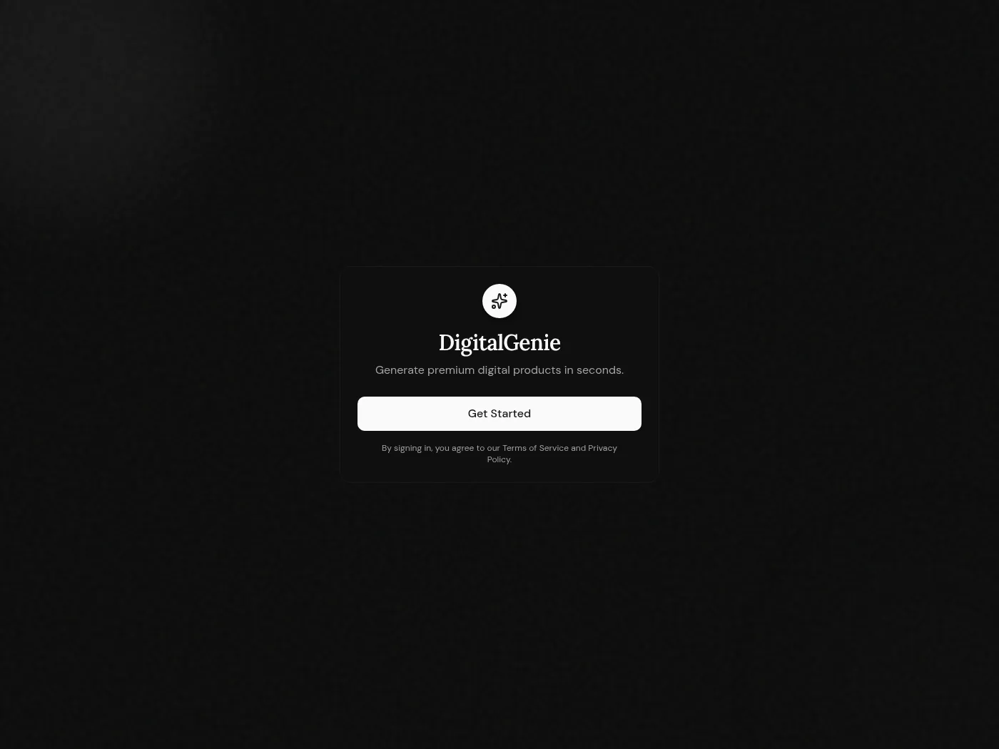 DigitalGenie AI Templates
