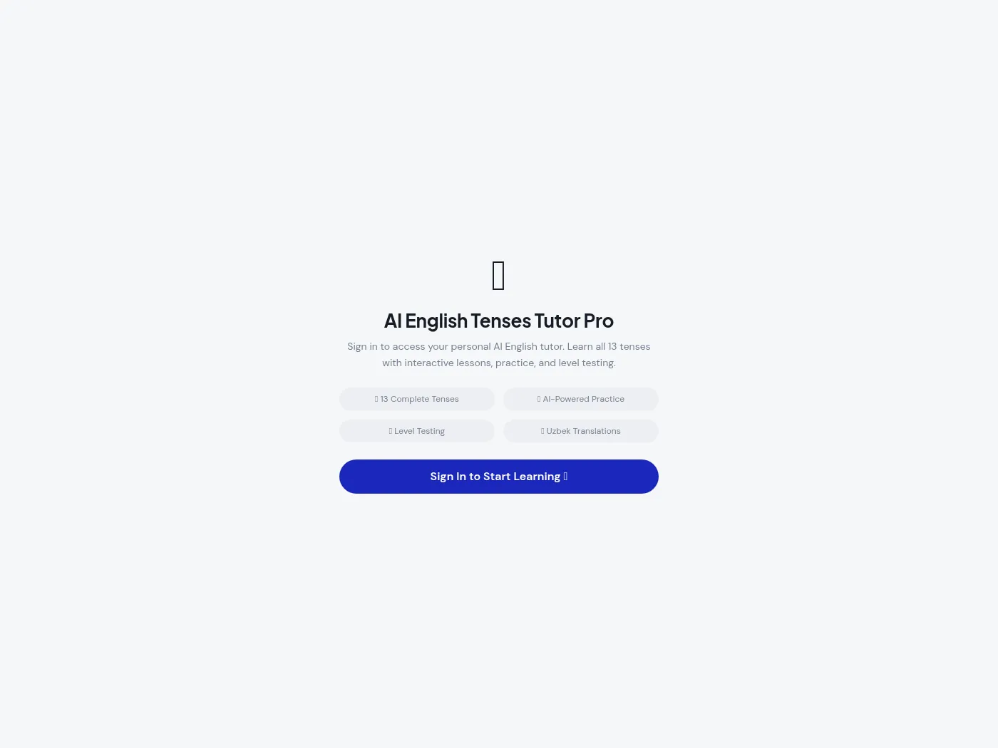 AI Tenses Tutor Pro