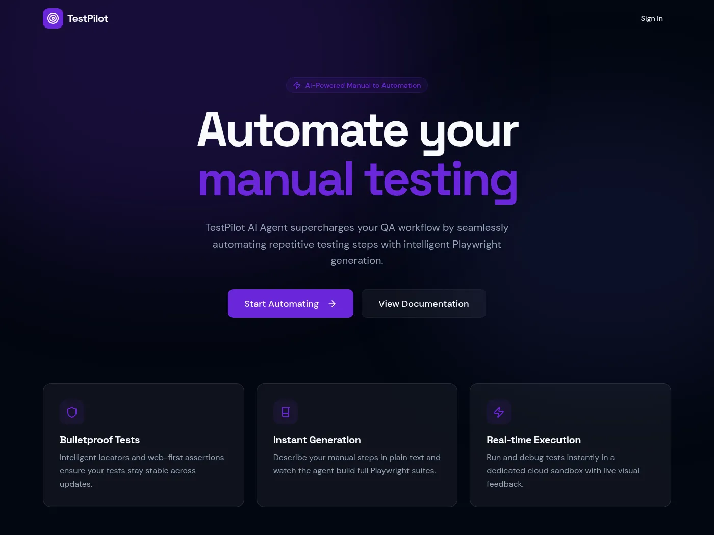 TestPilot AI Agent