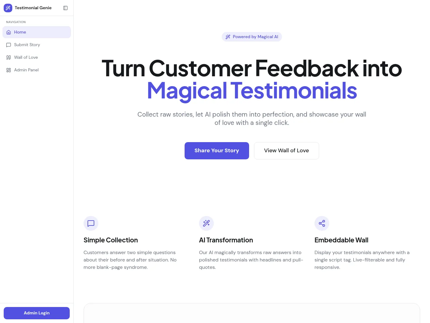 Testimonial Genie