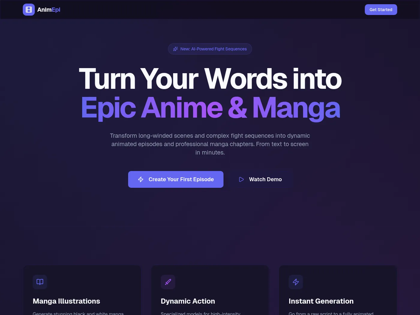 AI Animated Episode Creator