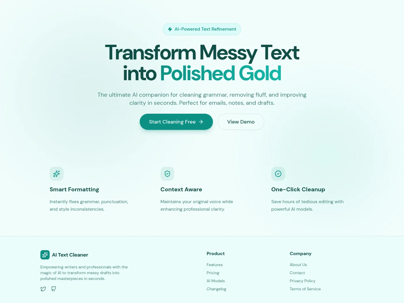 AI Text Cleaner