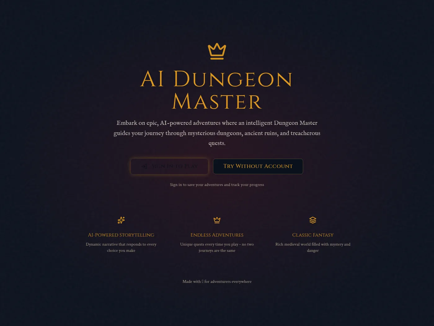 AI Dungeon Master